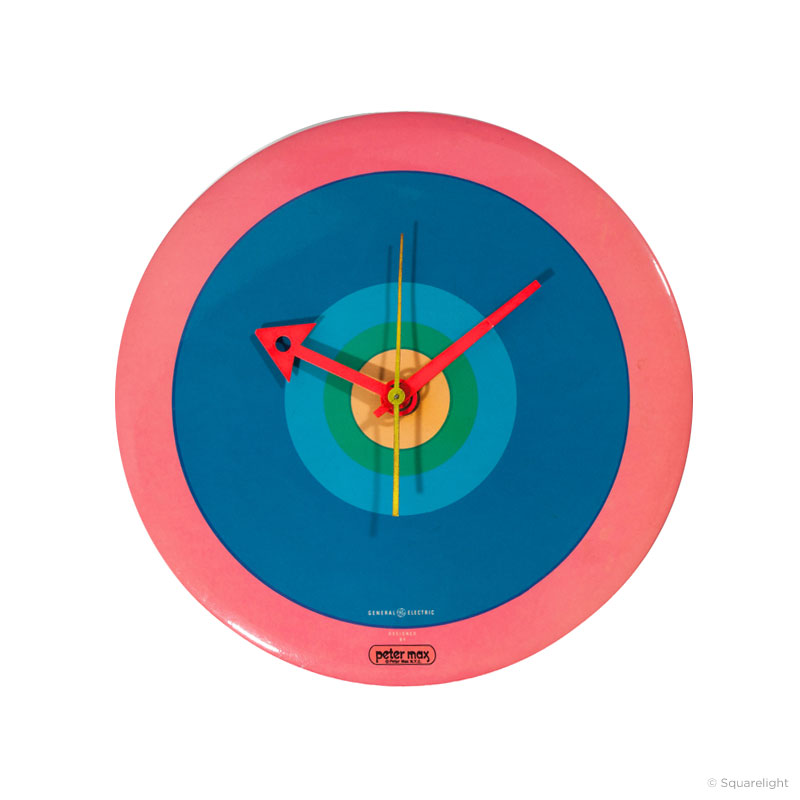 General Electric Peter Max Clock – Future Forms