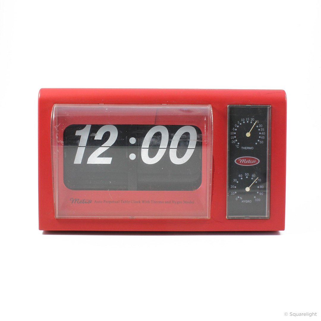 Metro Flip Clock Thermometer – Future Forms