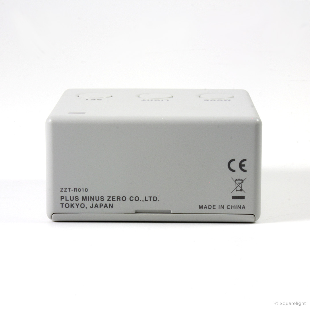 Plus Minus Zero 2.5 LCD Alarm Clock – Future Forms