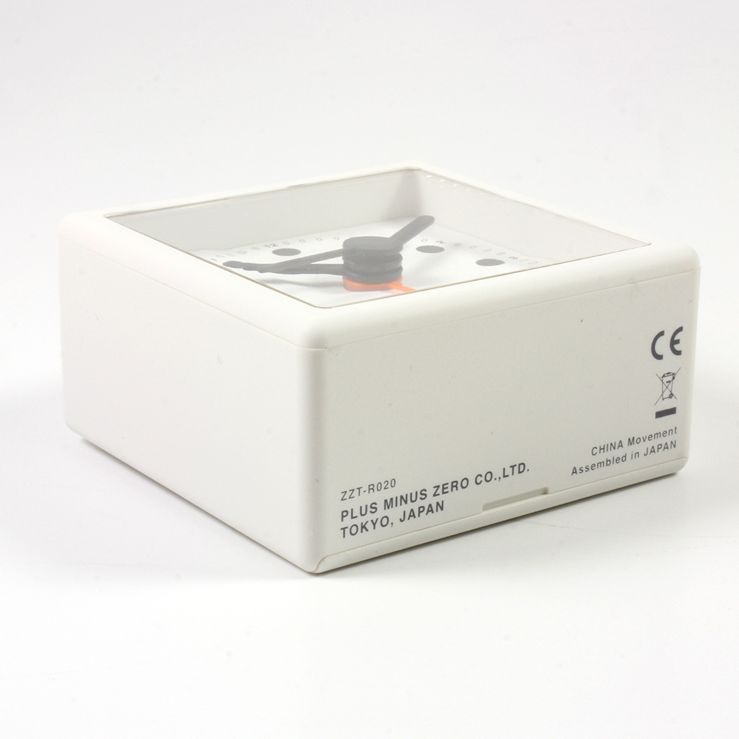 Plus Minus Zero 2.5R Analog Alarm Clock – Future Forms
